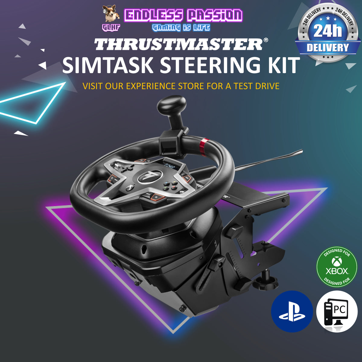 Thrustmaster Simtask Steering Kit – Endless Passion