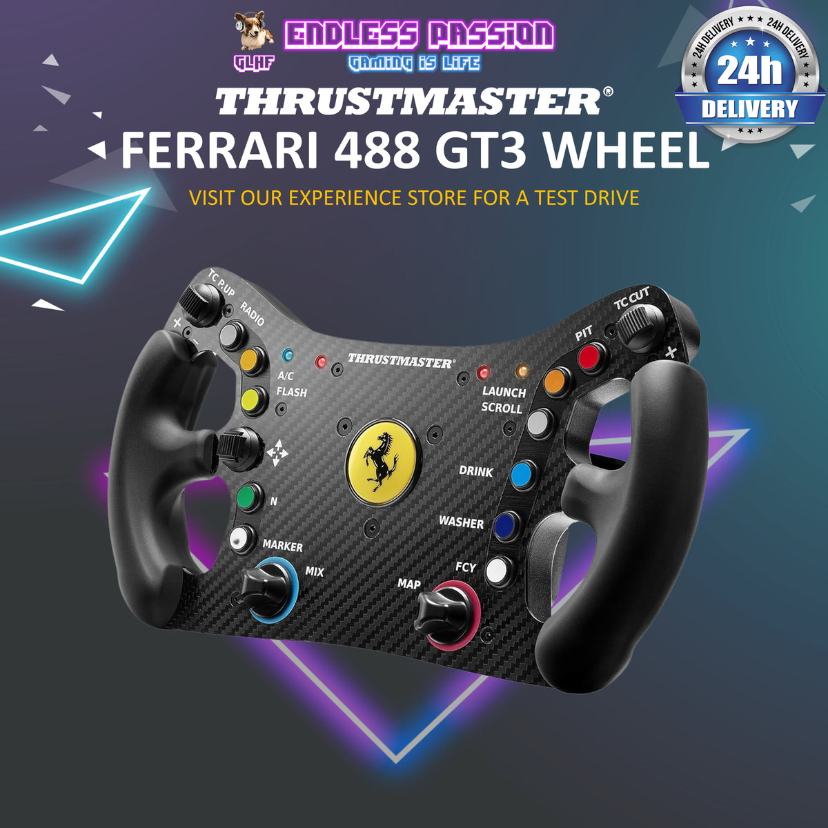 Thrustmaster F488 GT3 Add on – Endless Passion