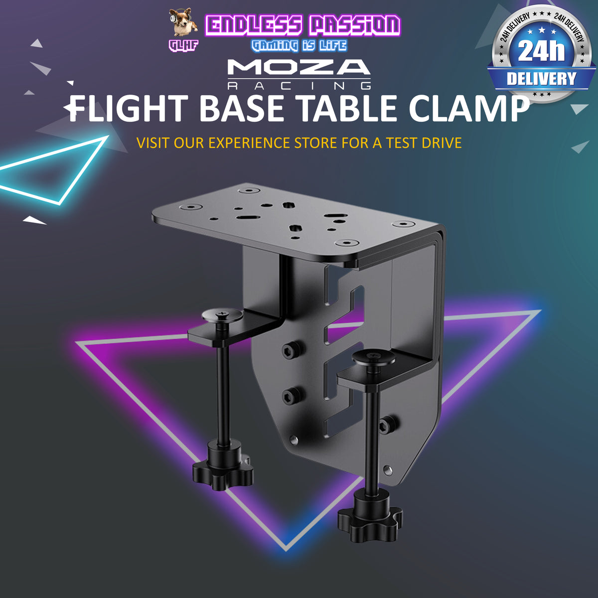 Moza Flight Base Table Clamp - AS004 – Endless Passion