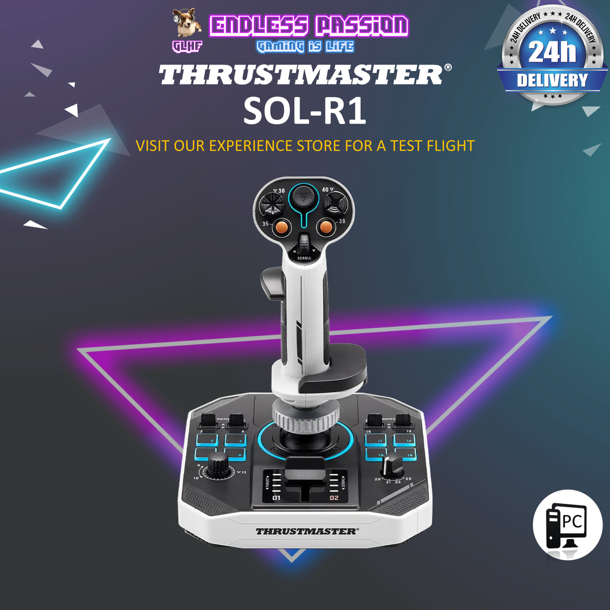 Thrustmaster SOL-R 1 Flightstick – Endless Passion