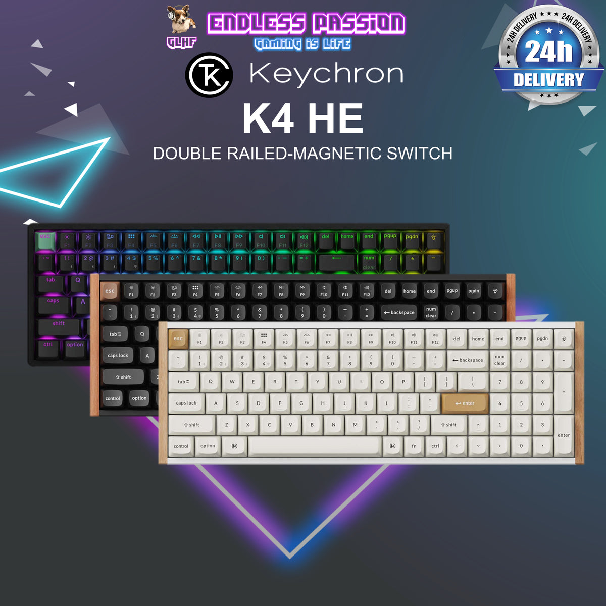 Keychron K4 HE - Wireless Magnetic Switch Custom Keyboard – Endless Passion