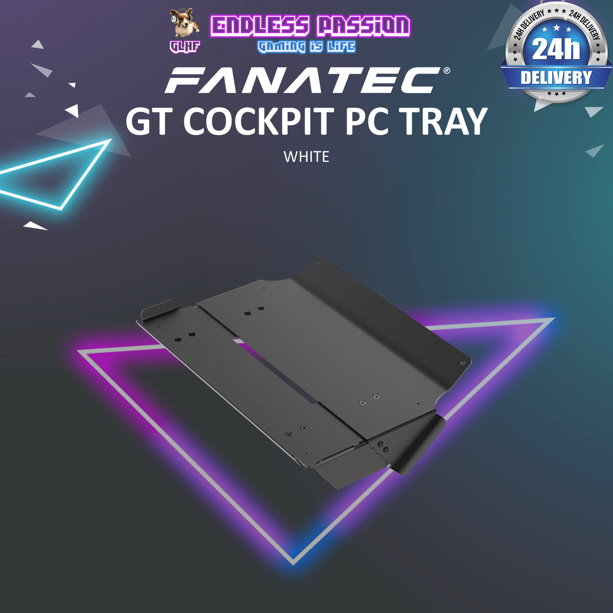 Fanatec ClubSport Cockpit PC Tray – Endless Passion