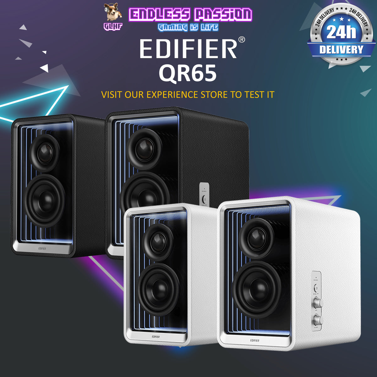 Edifier QR65 Desktop Active Monitor with GaN Charger – Endless Passion