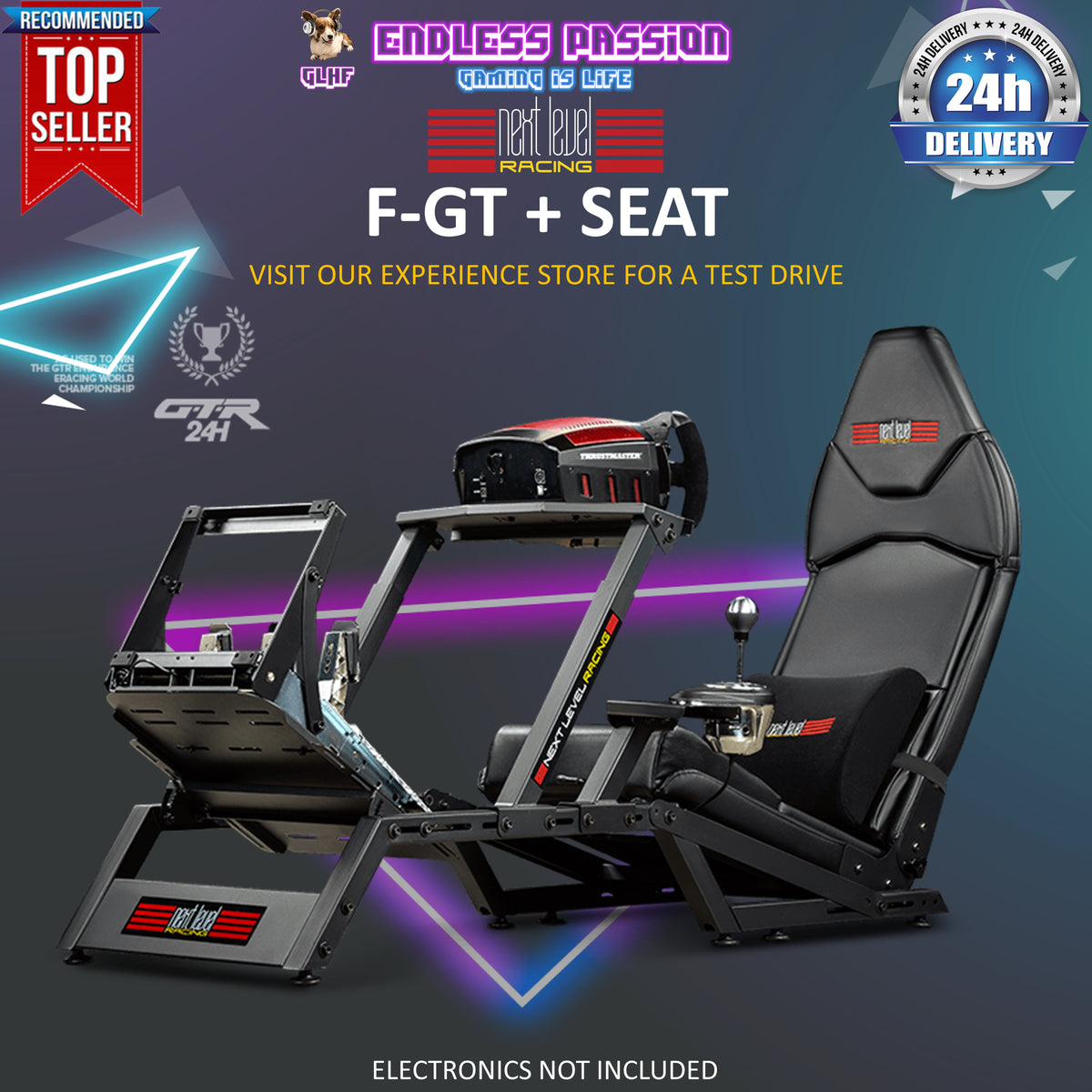 Next Level Racing F-GT Racing Cockpit – Endless Passion