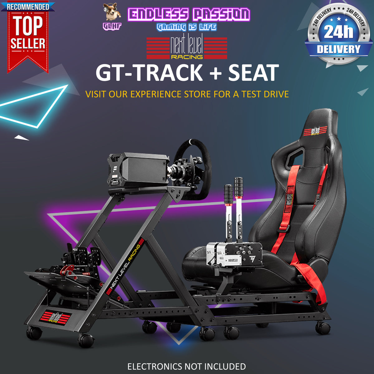 Next Level Racing GT Track Racing Cockpit – Endless Passion