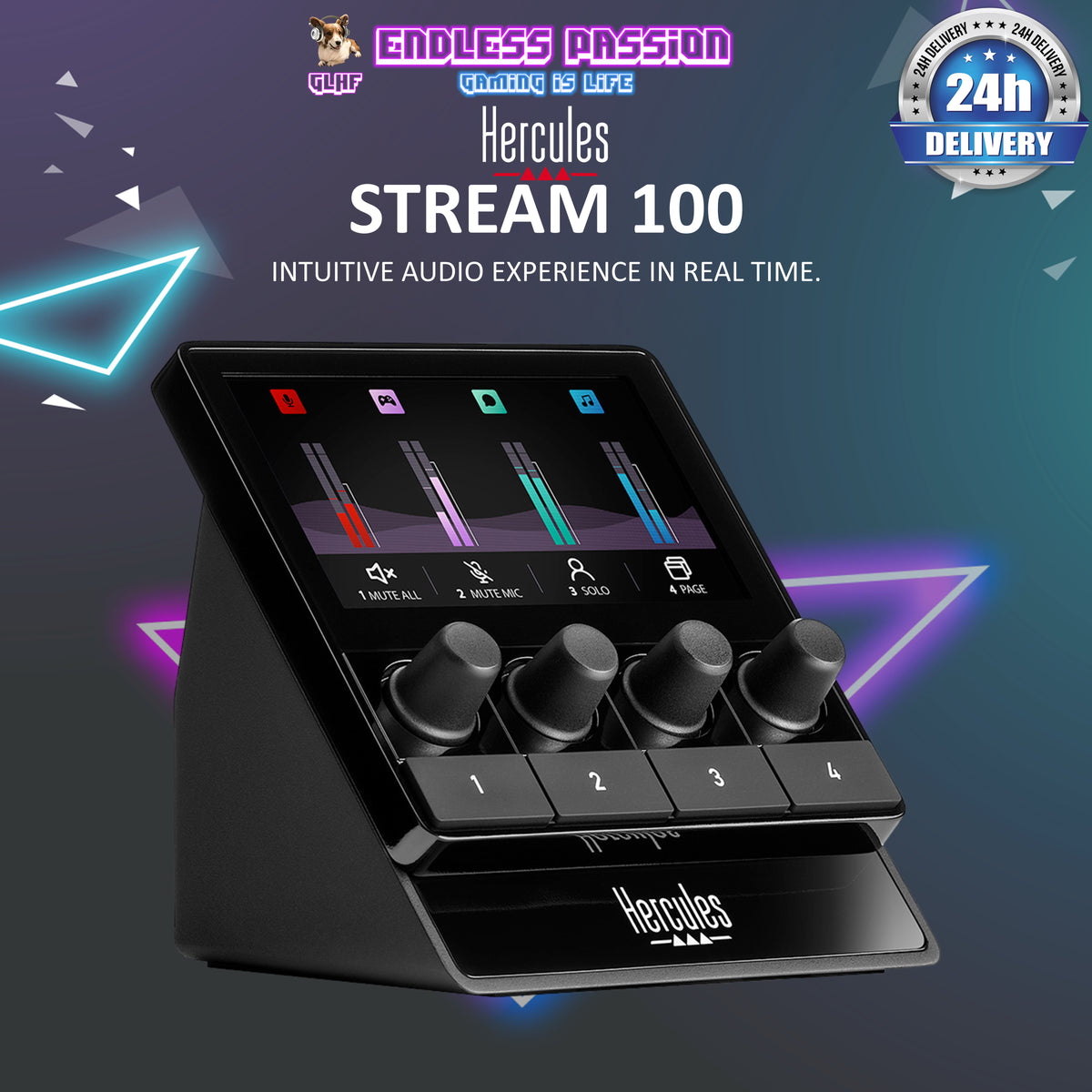 HERCULES STREAM 100 – Endless Passion