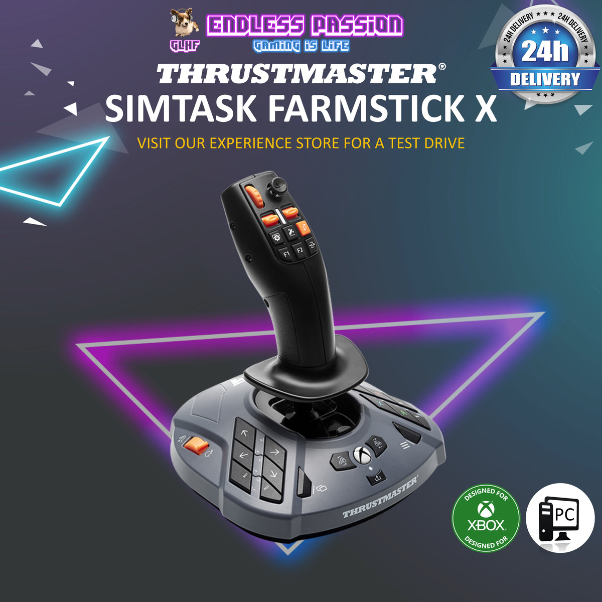 Thrustmaster SimTask FarmStick X – Endless Passion