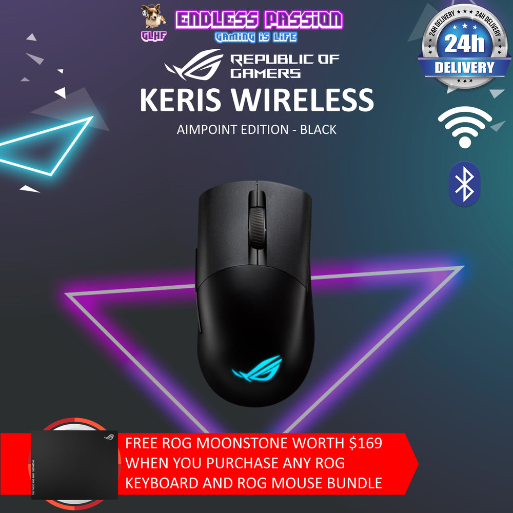 Asus ROG Keris Wireless AimPoint Gaming Mouse – Endless Passion