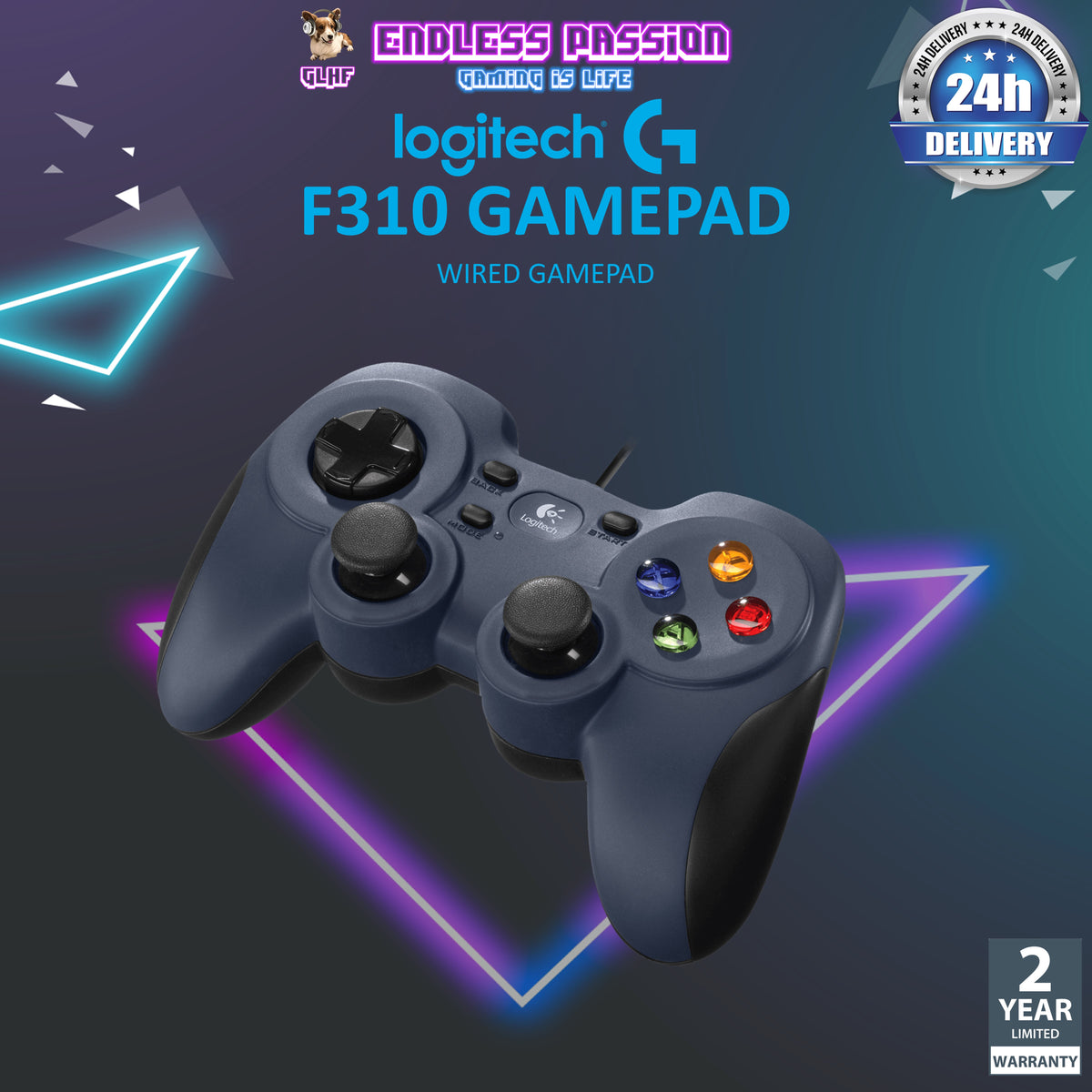 Logitech G F310 Gamepad – Endless Passion