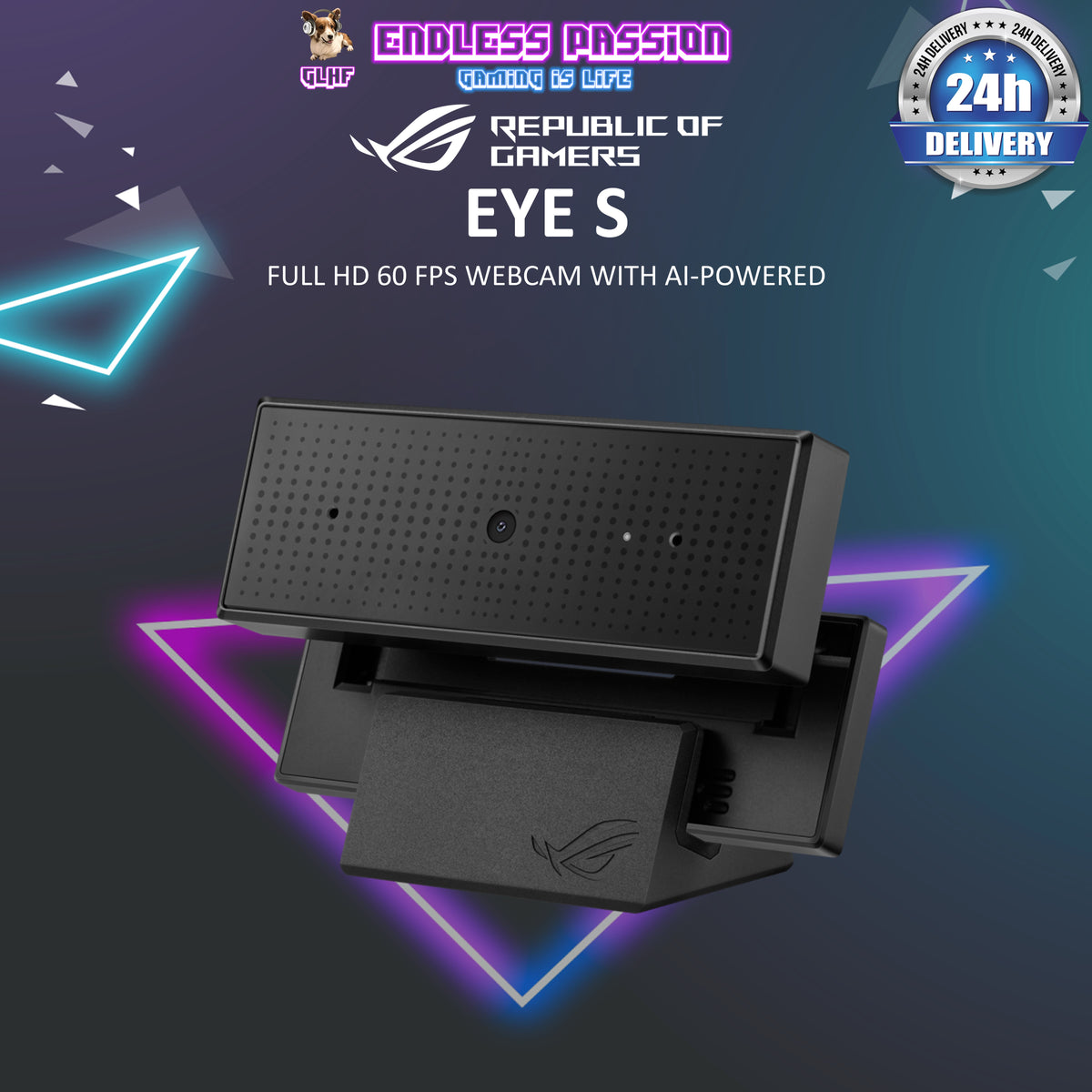 Asus ROG Eye S Full HD Webcam – Endless Passion
