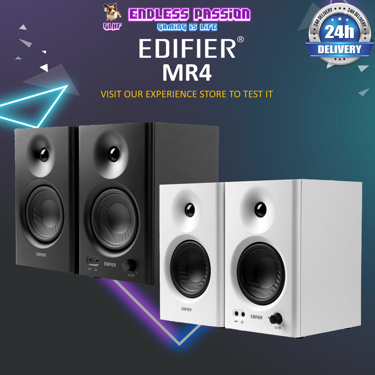 Edifier MR4 Powered Studio Monitor Speakers – Endless Passion