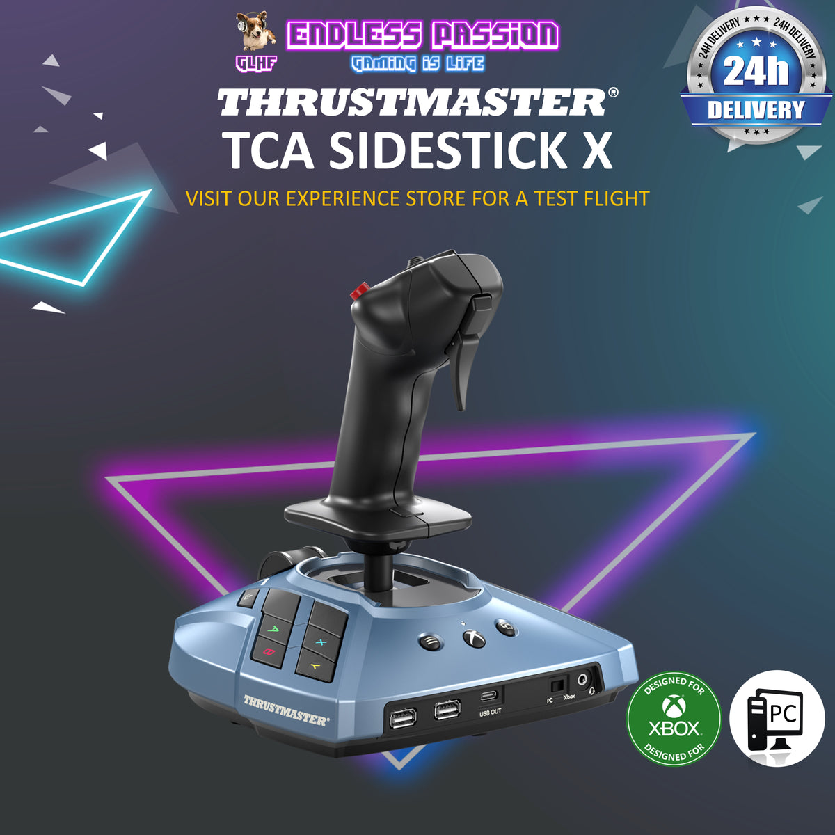 Thrustmaster TCA Sidstick X Airbus Edition – Endless Passion