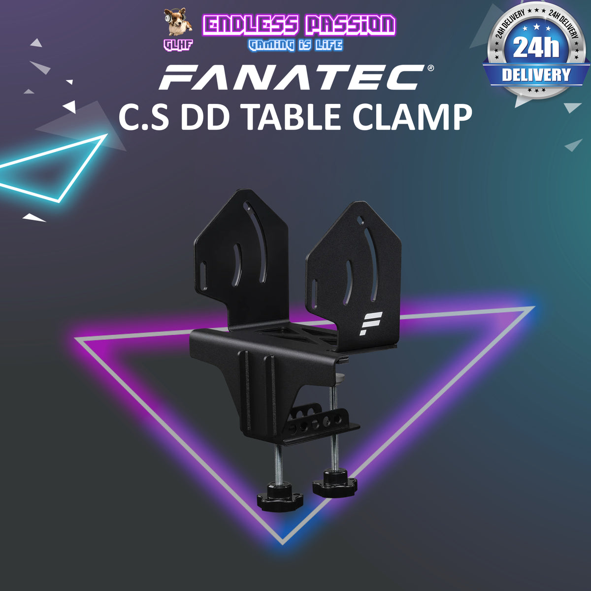 [PRE ORDER] Fanatec ClubSport Direct Drive Table Clamp – Endless Passion