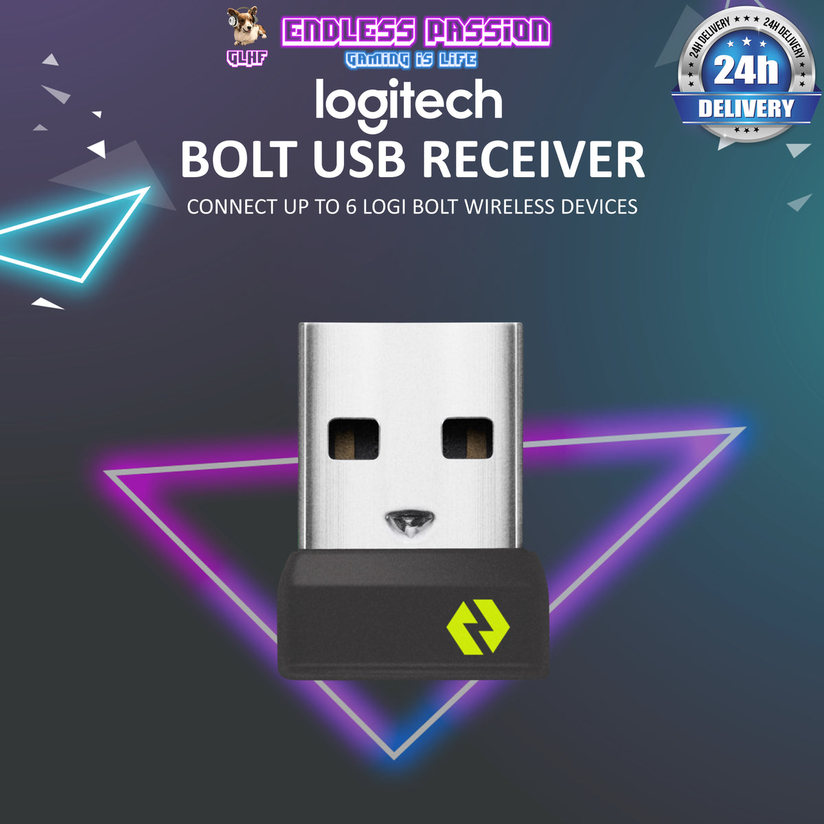 Logitech Bolt USB Receiver – Endless Passion