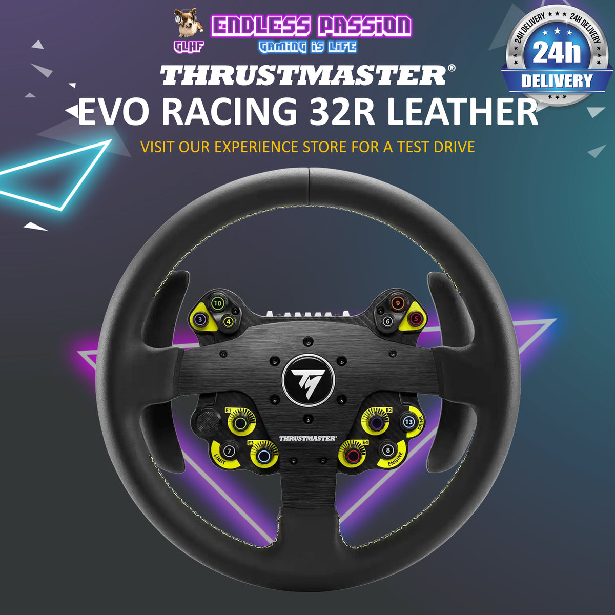 Thrustmaster EVO Racing 32R Leather – Endless Passion