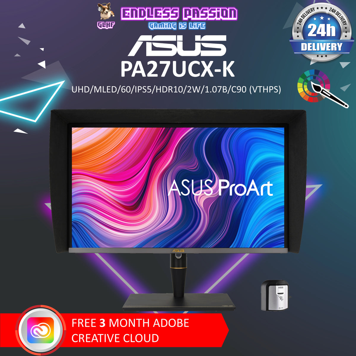 ASUS ProArt Display PA27UCX-K 27 Inch 4K Professional Monitor – Endless ...