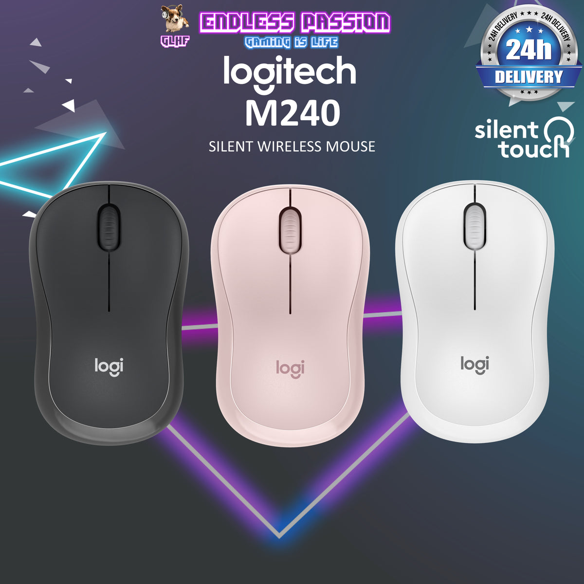 Logitech M240 Silent Bluetooth Mouse – Endless Passion