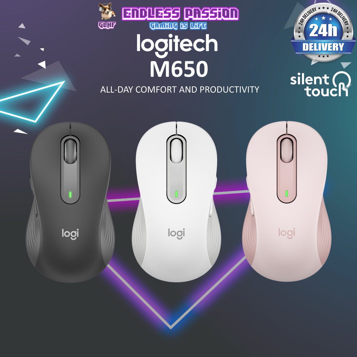Logitech Signature M650 Wireless Mouse – Endless Passion