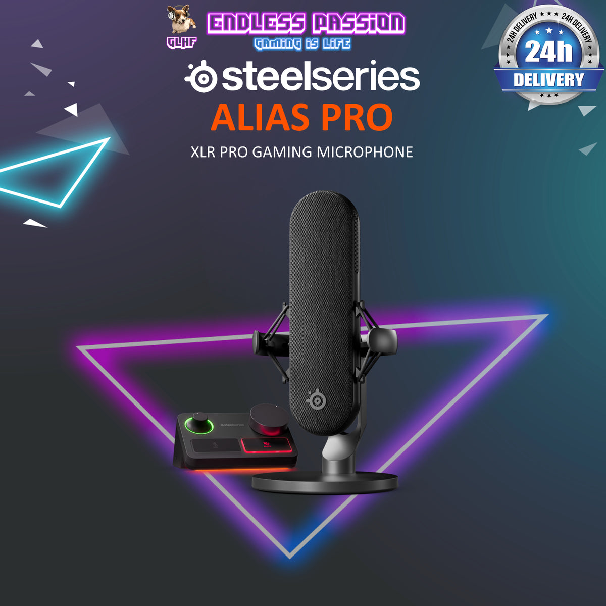 SteelSeries Alias Pro Microphone – Endless Passion