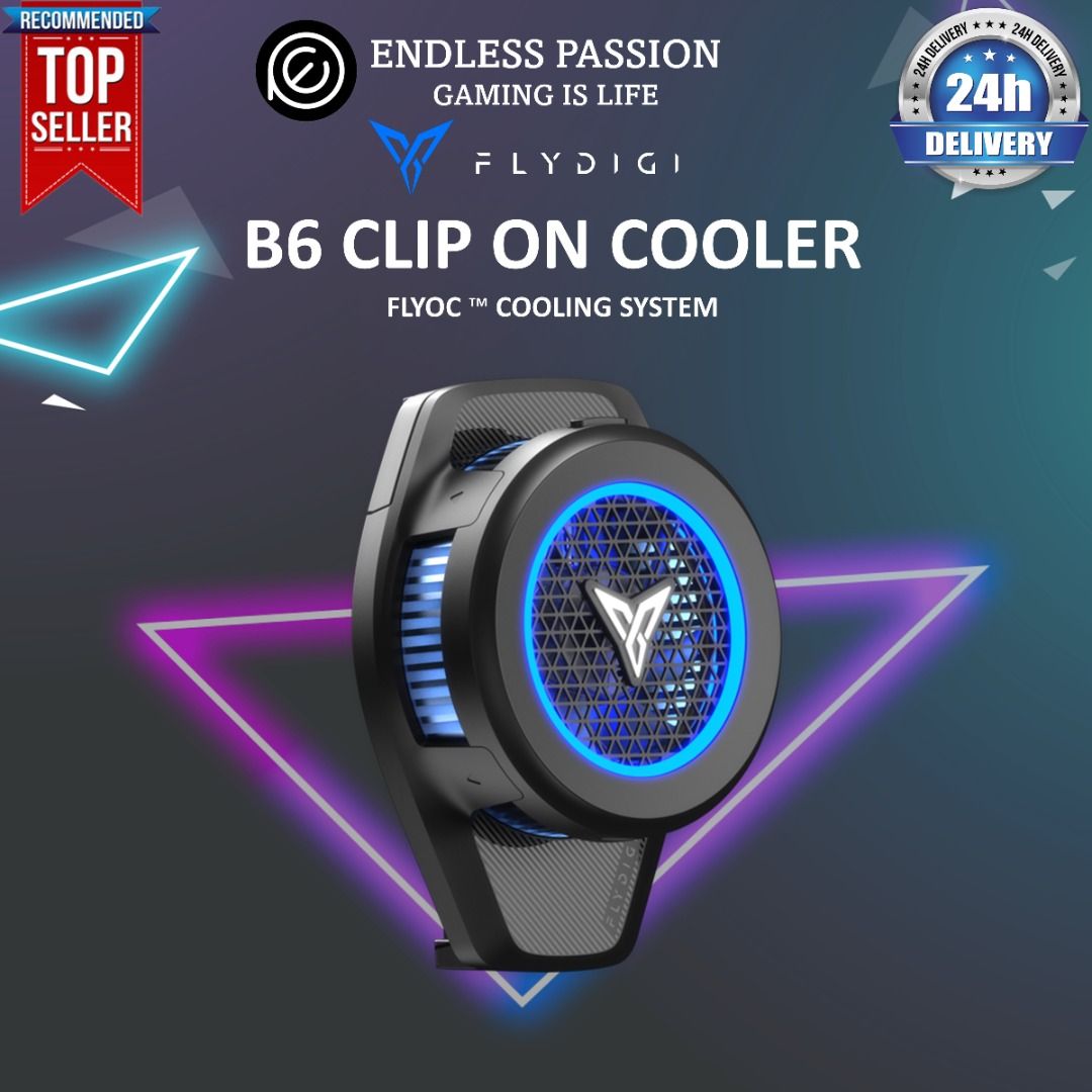Flydigi B6 Mobile Cooling Fan – Endless Passion