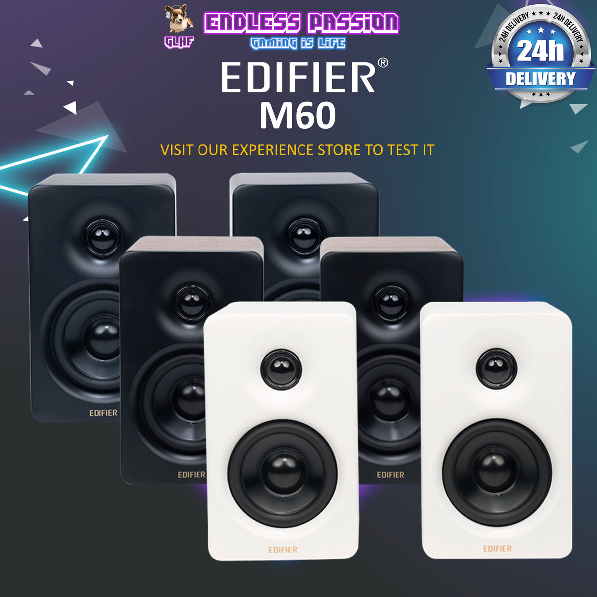 Edifier M60 Studio Monitor Speakers – Endless Passion